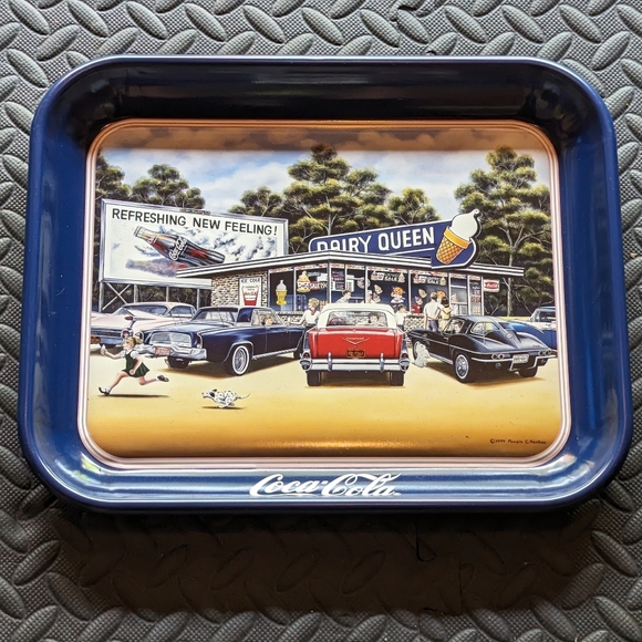 Coca Cola | Other | Vintage Dairy Queen Ice Cream Coca Cola Art ...